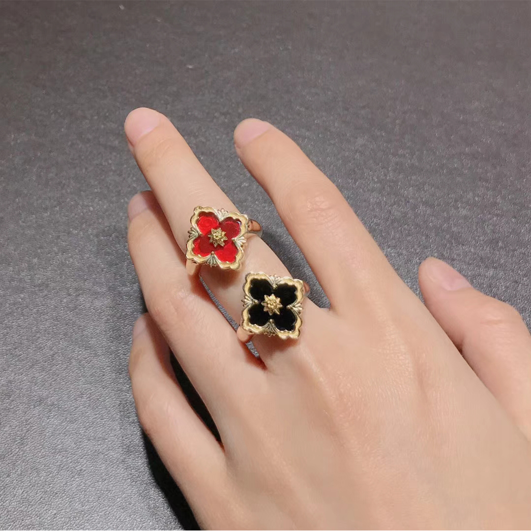 Buccellati 18k Gold Gemstones Opera Color Ring