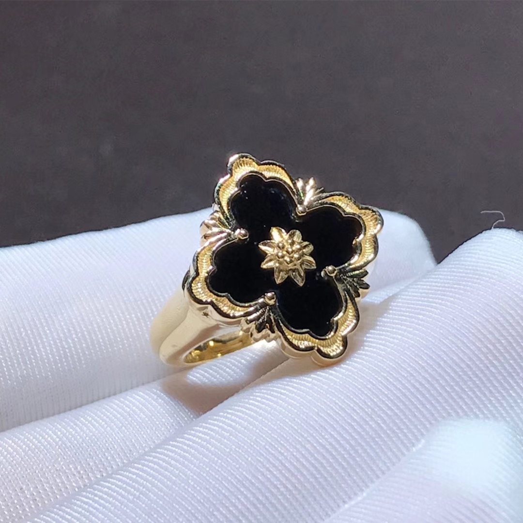 Buccellati 18k Gold Gemstones Opera Color Ring